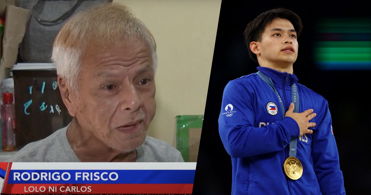 Carlos Yulo's grandpa excited for homecoming of Olympic gold medalist ...