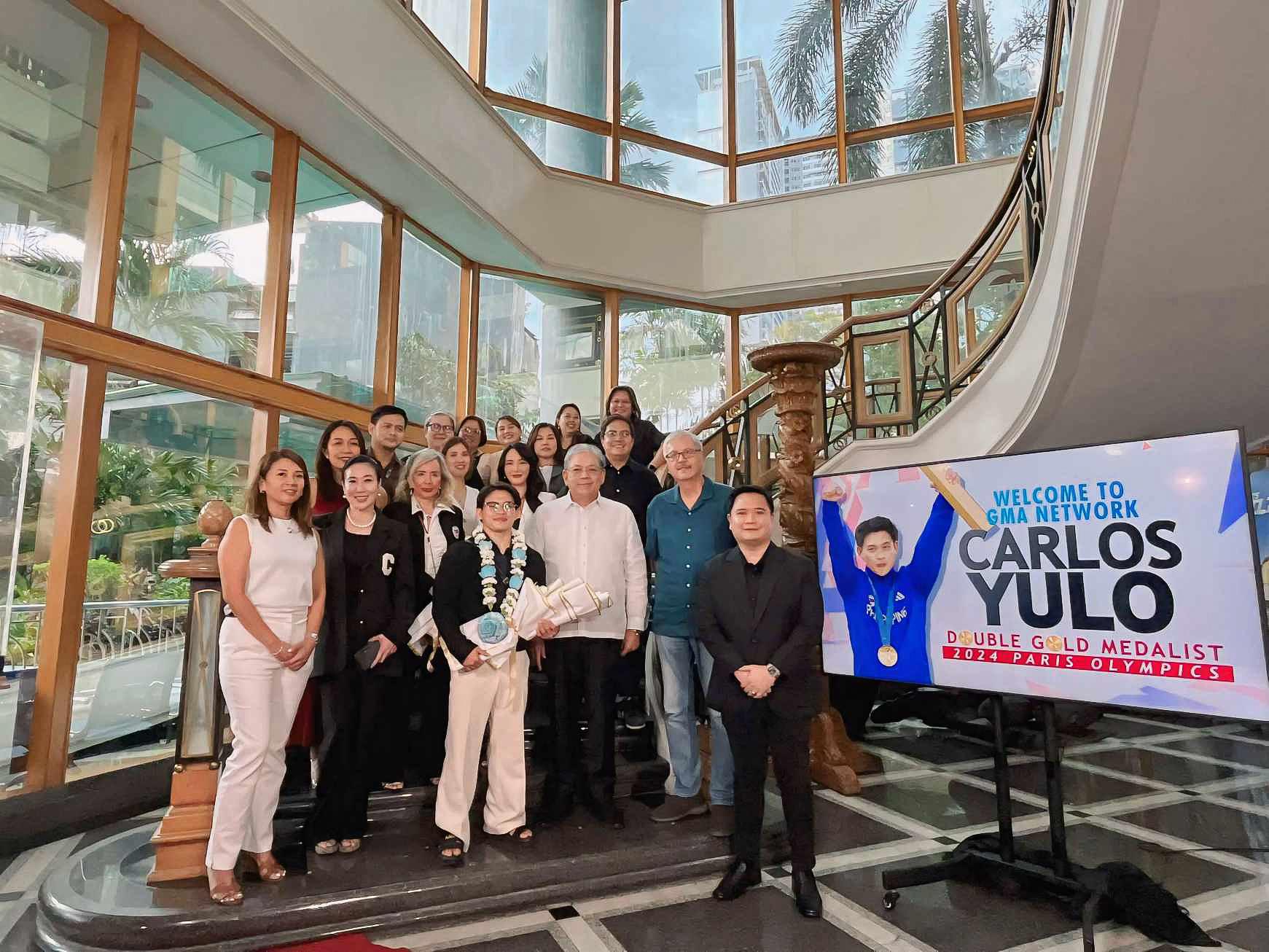 Two-time Olympic gold medalist Carlos Yulo visits GMA Network | GMA ...