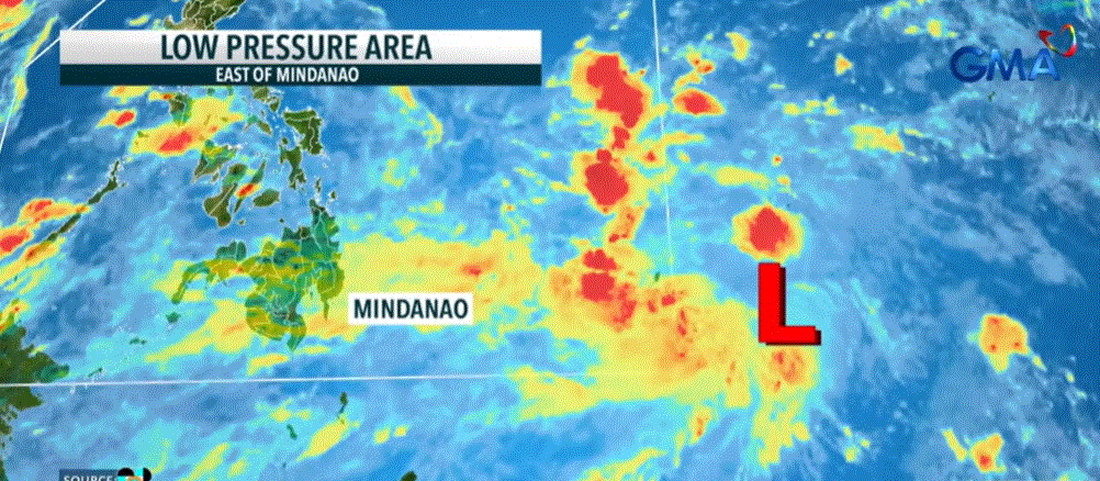 LPA seen to enter PAR in 24 hours, may develop into tropical depression ...
