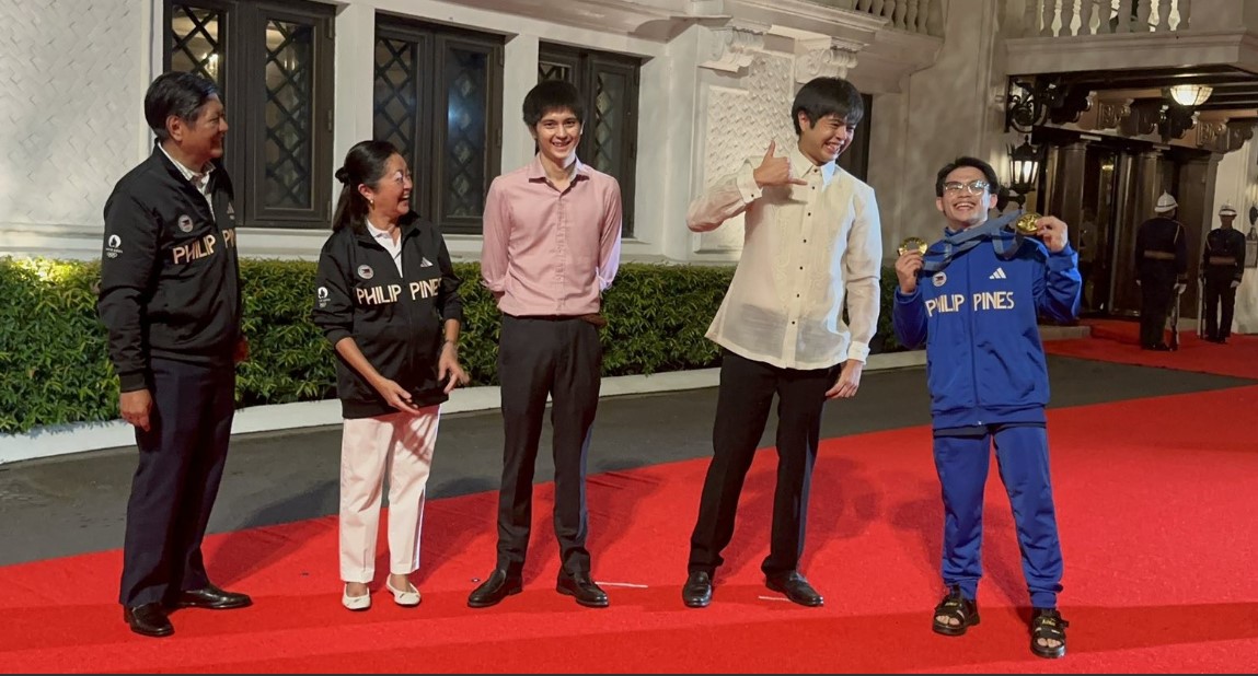 Marcos, First Family welcome Yulo, PH Olympians in Palace | GMA News Online