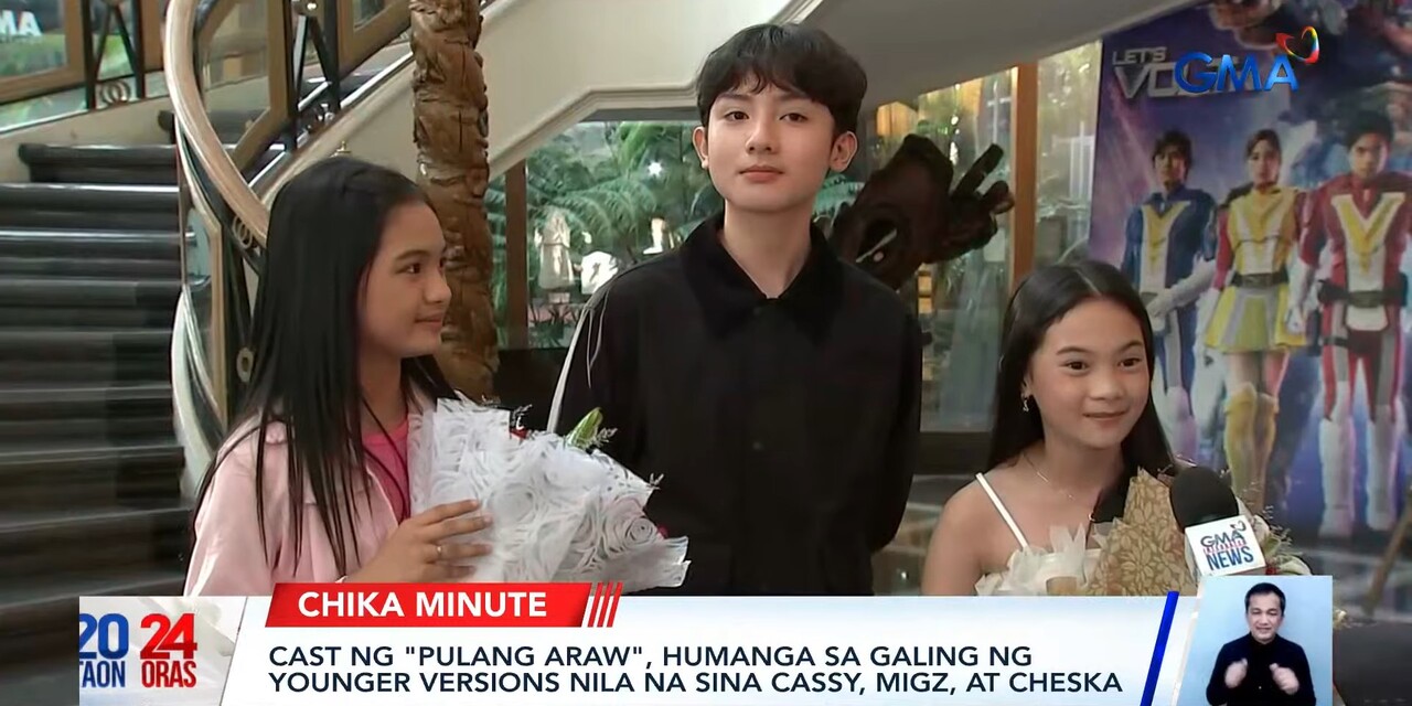‘Pulang Araw’ child actors earn praise from Barbie Forteza, David Licauco, Sanya Lopez | GMA ...