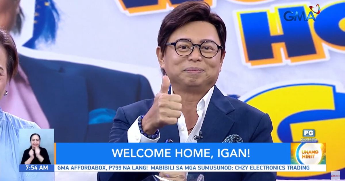 Arnold Clavio returns to 'Unang Hirit' after hemorrhagic stroke | GMA ...