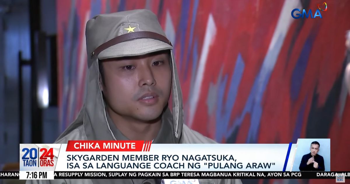 SkyGarden's Ryo on comfort women scenes in 'Pulang Araw': 'Sobrang bigat para sa 'kin' | GMA ...