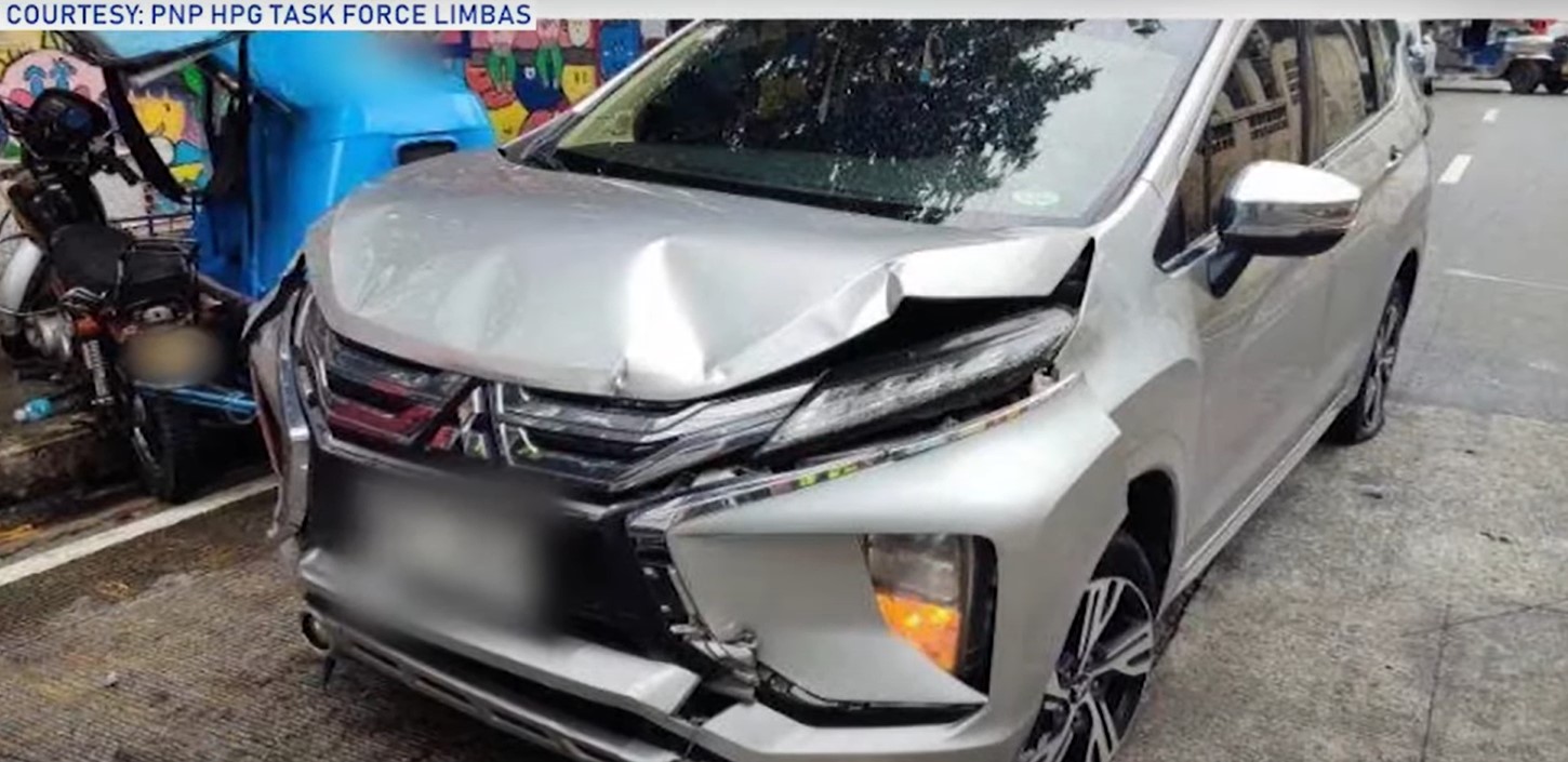 'Rentangay' vehicle hits tricycle, van in suspect's escape try | GMA ...