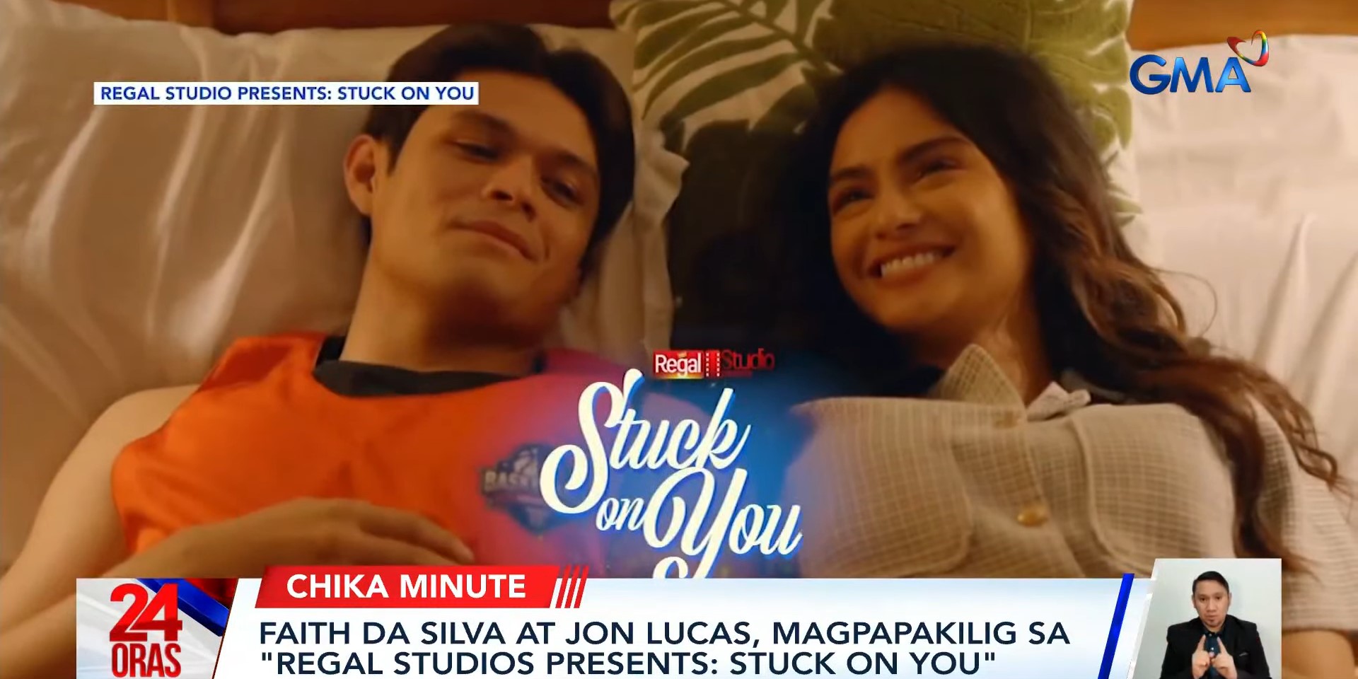 Faith Da Silva, Jon Lucas share challenges in shooting 'Regal Studios Presents: Stuck on You ...