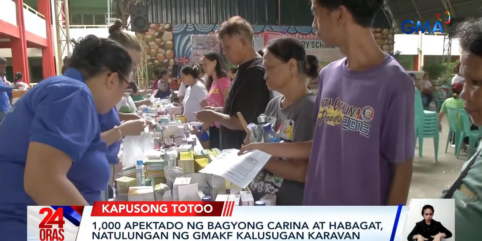 1,000 Bulacan residents affected by Carina receive medical services ...