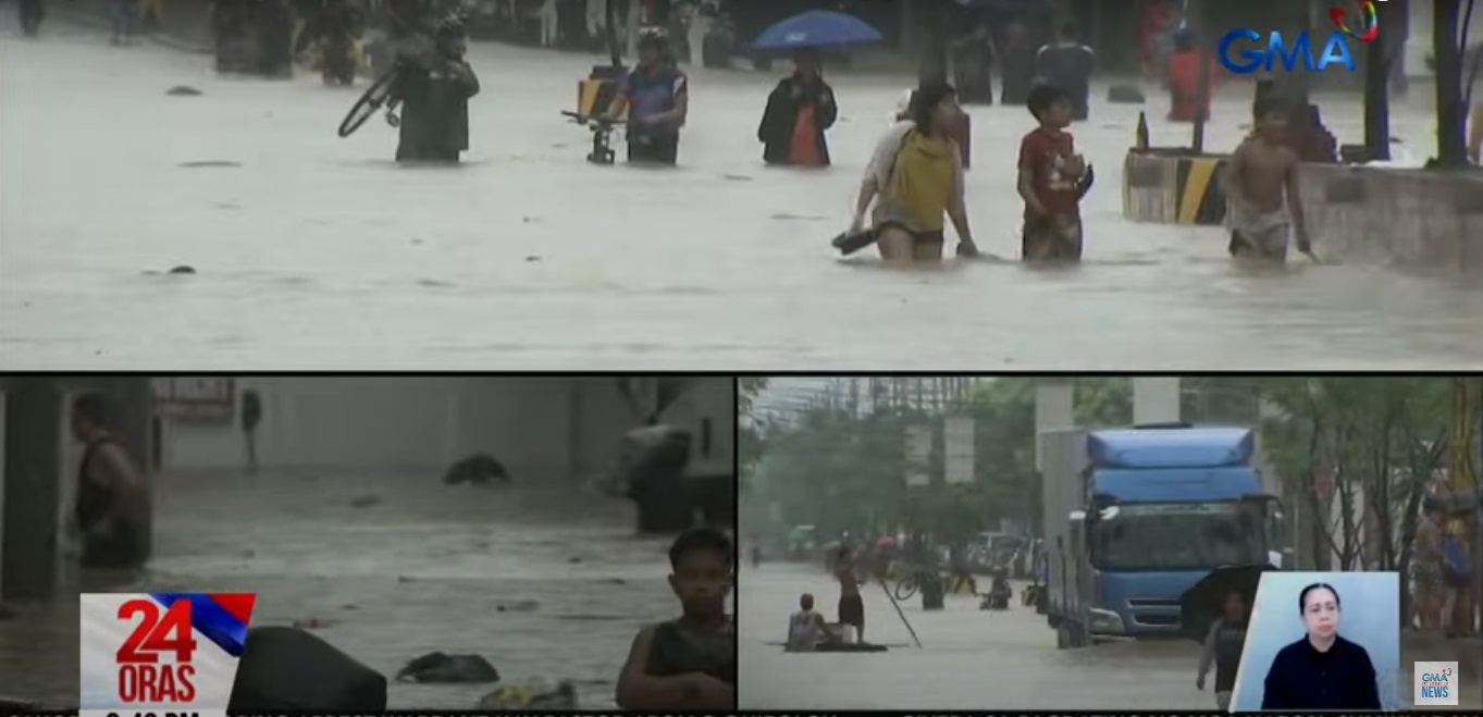 700 Cainta families flee homes due to Enteng | GMA News Online