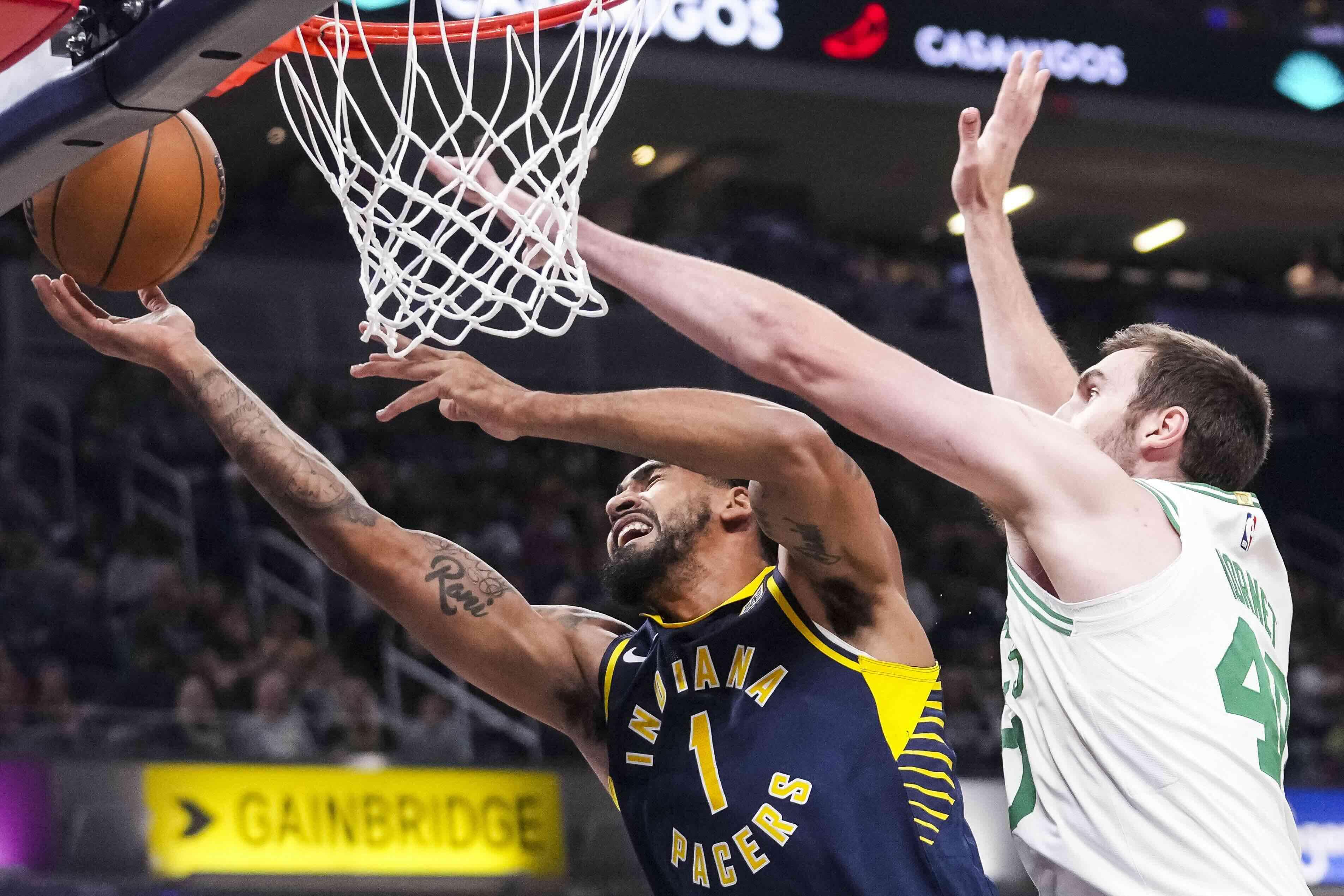 NBA: Pascal Siakam, Pacers work OT to hand Celtics their first loss ...