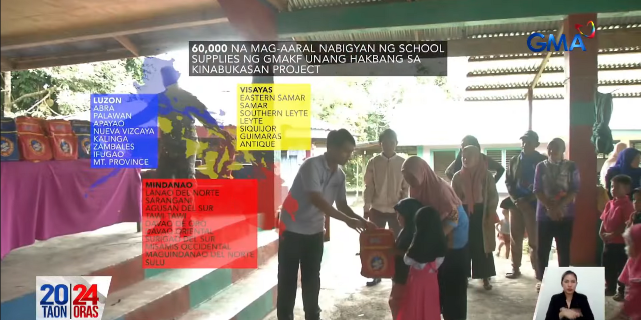 60,000 students receive school supplies from GMA Kapuso Foundation ...