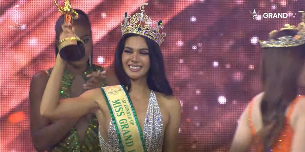 Philippines' CJ Opiaza is 1st runner-up at Miss Grand International 2024! | GMA News Online