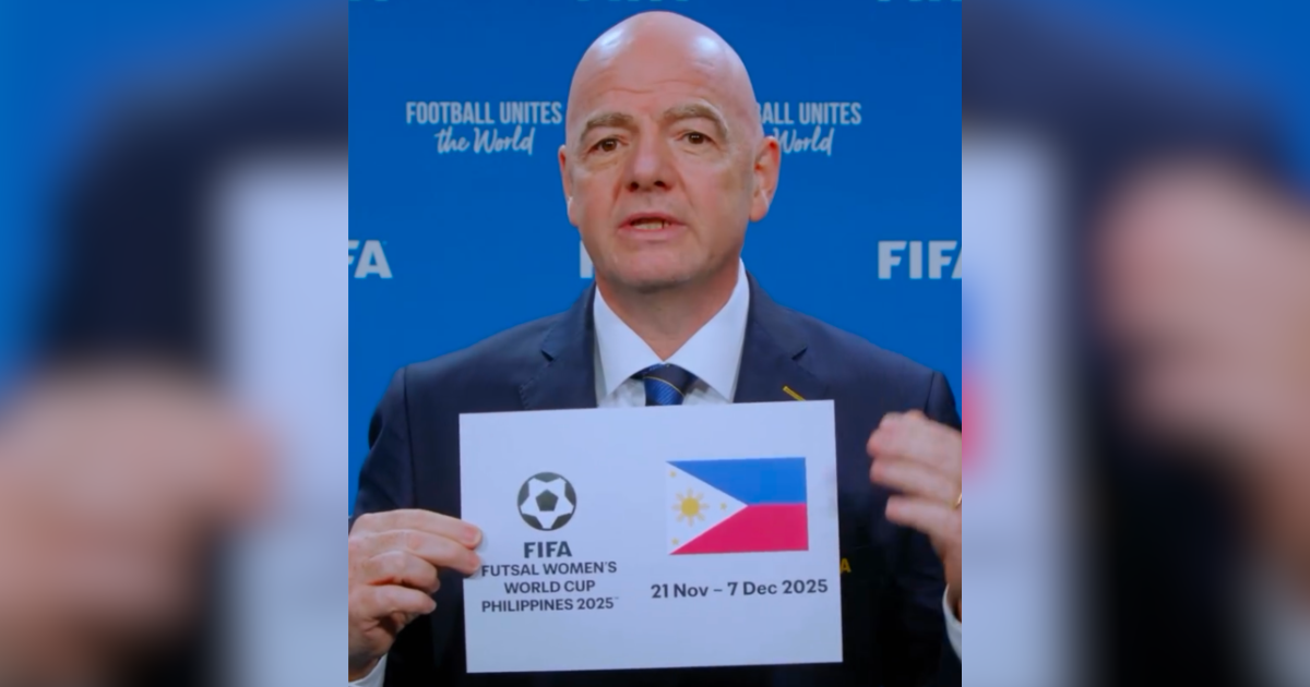 FIFA Futsal Women's World Cup in PH to kick off in November 2025 | GMA ...