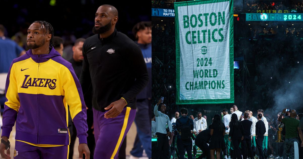 LeBron James, son Bronny make NBA history; Boston Celtics raise ...