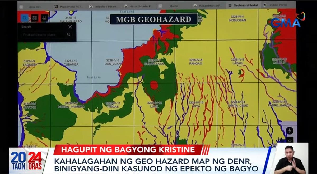 OCD calls on LGUs to utilize DENR’s geohazard map after landslides during Kristine | GMA News Online