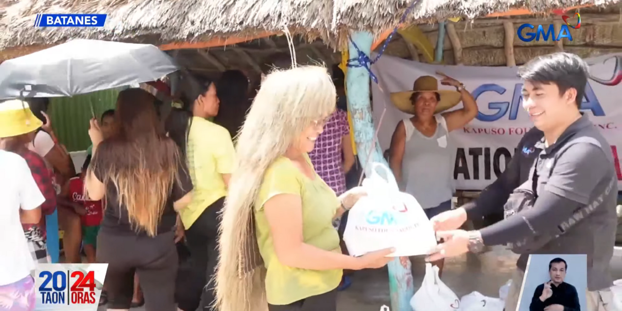 Over 600 families in Sabtang, Batanes affected by Julian receive relief ...