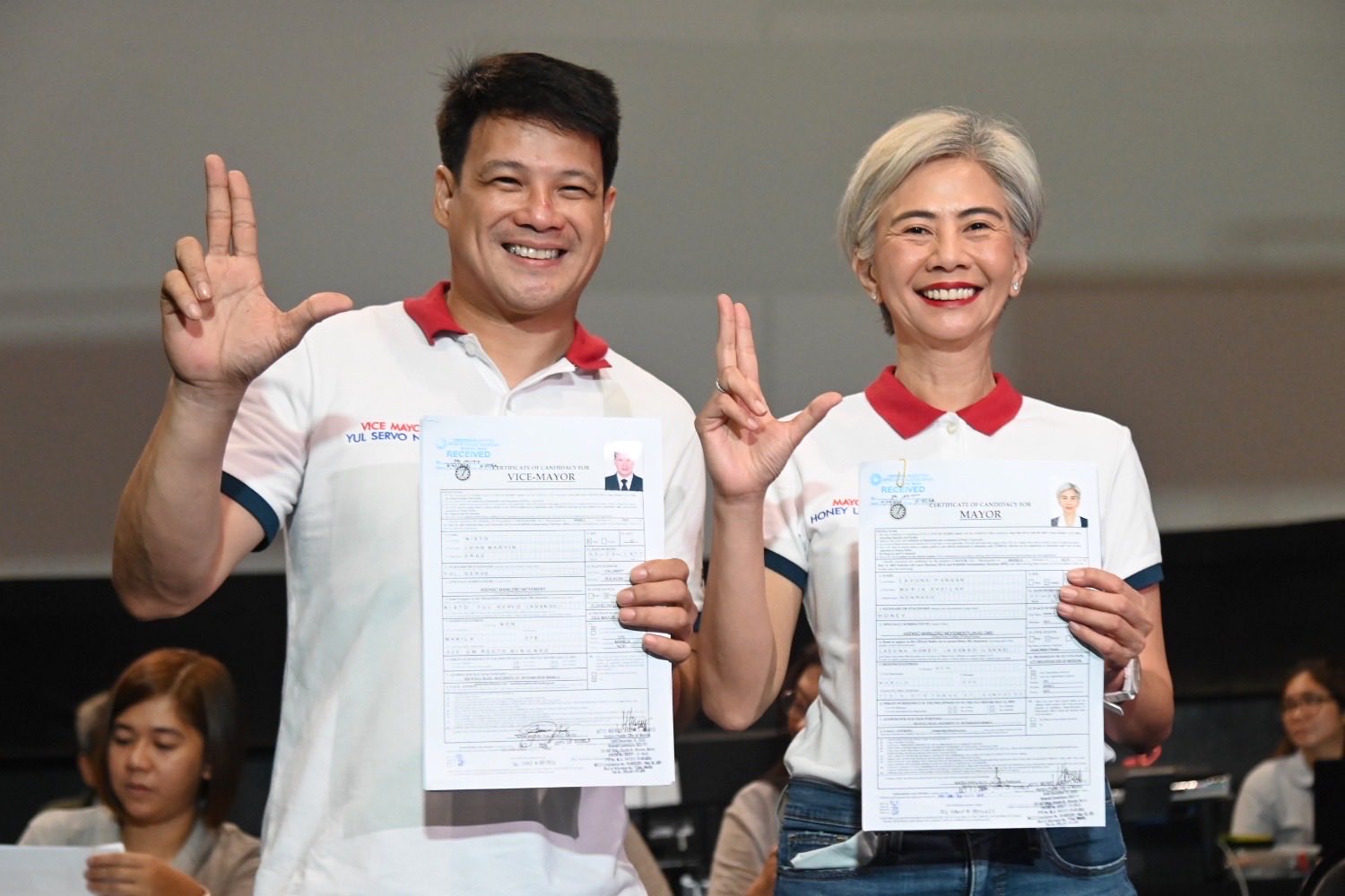 Honey Lacuna, Yul Servo seek reelection as Manila mayor, vice mayor ...