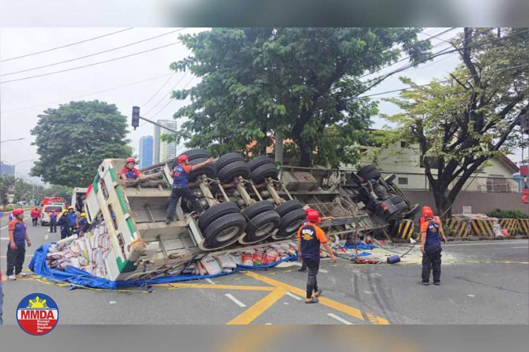 4 killed after truck crashes into 3 motorcycles along Ortigas Ave ...