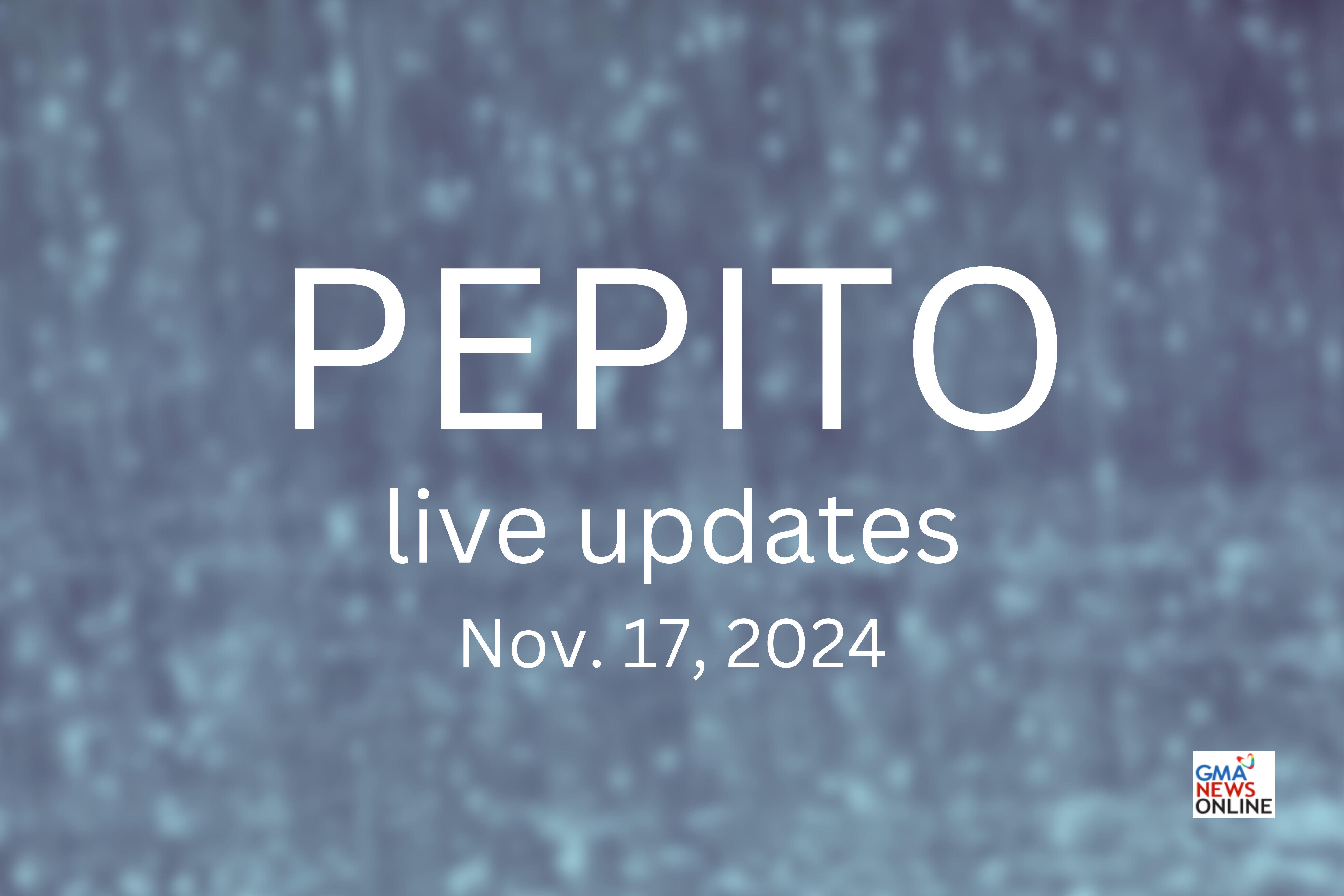 LIVE BLOG: Pepito updates (Nov. 17, 2024) | GMA News Online