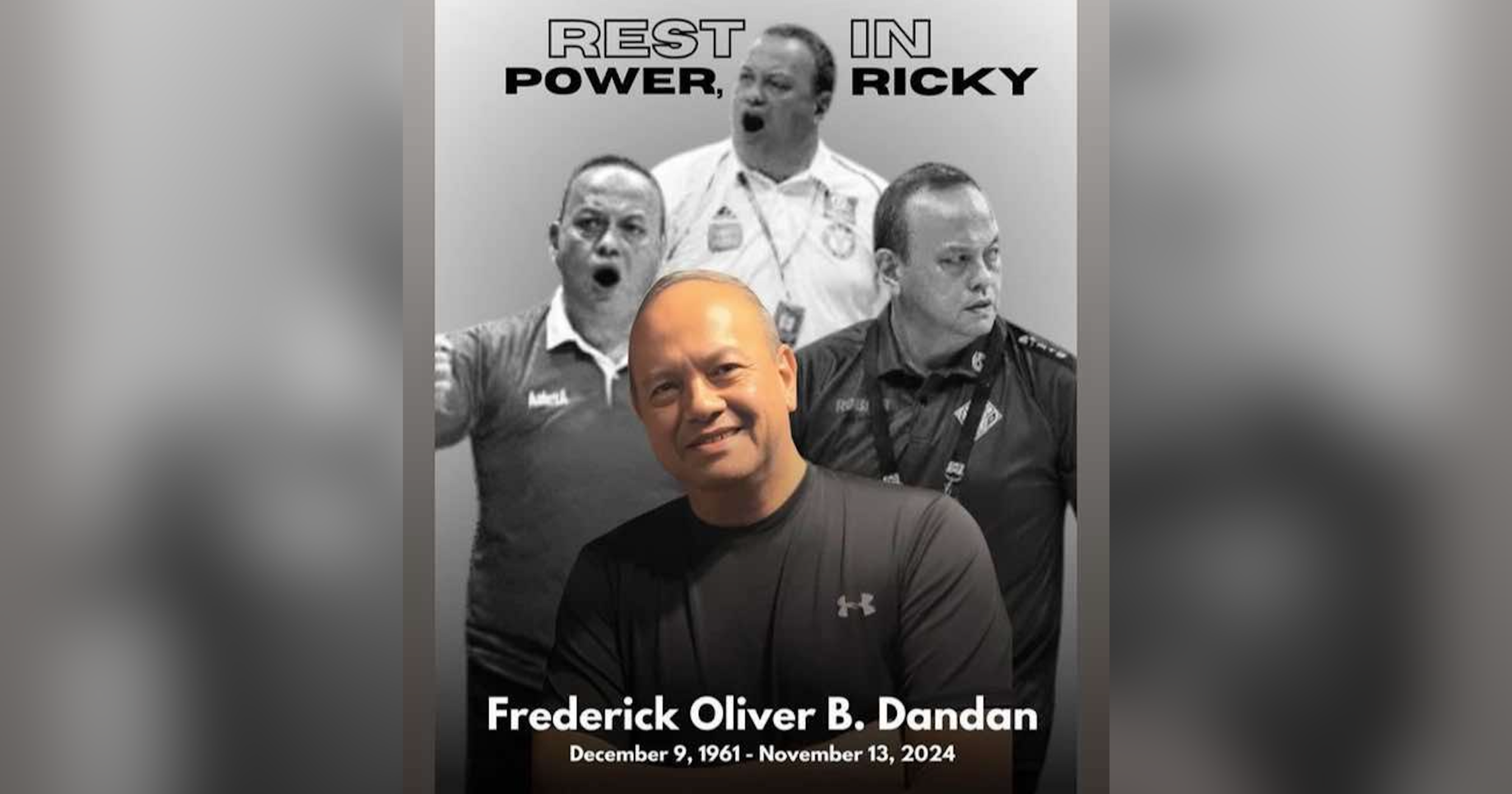Basketball coach Ricky Dandan passes away | GMA News Online