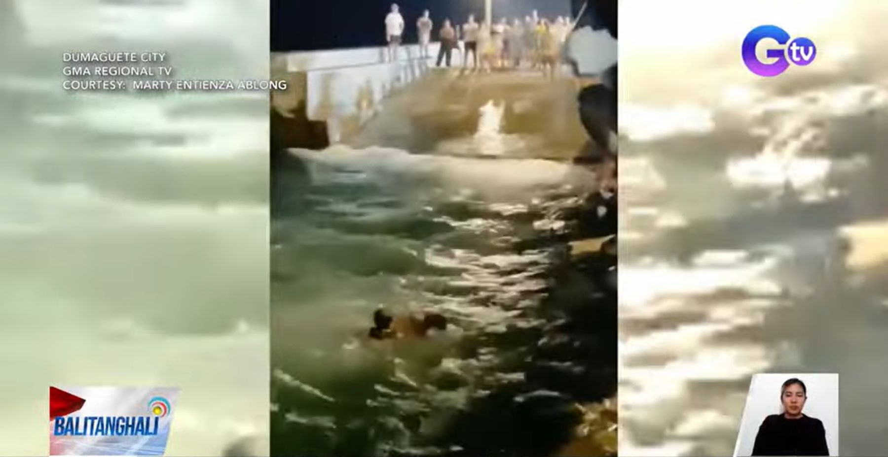 8-anyos na solong naligo sa dagat at nahirapang umahon, nasagip ...