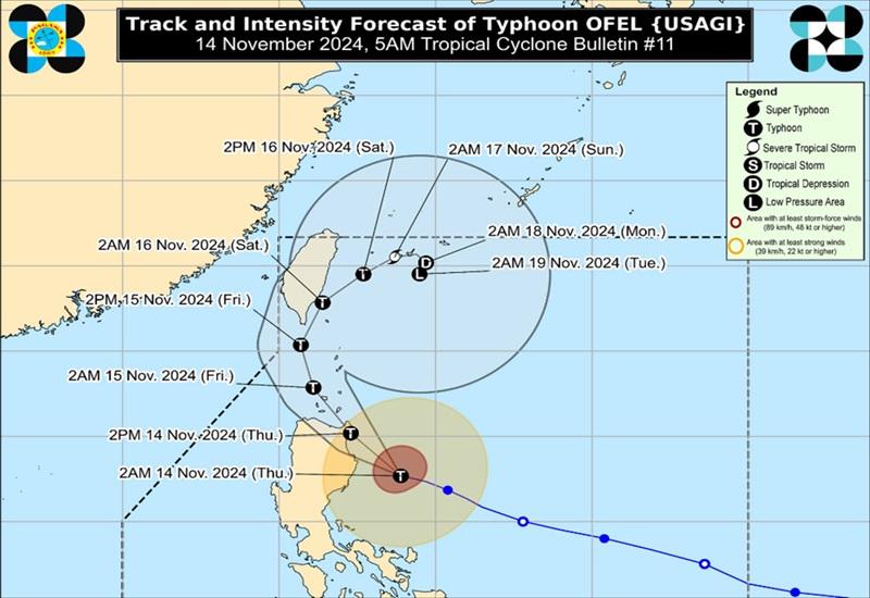 Ofel further intensifies; Signal No. 4 raised over northeast Cagayan | GMA News Online