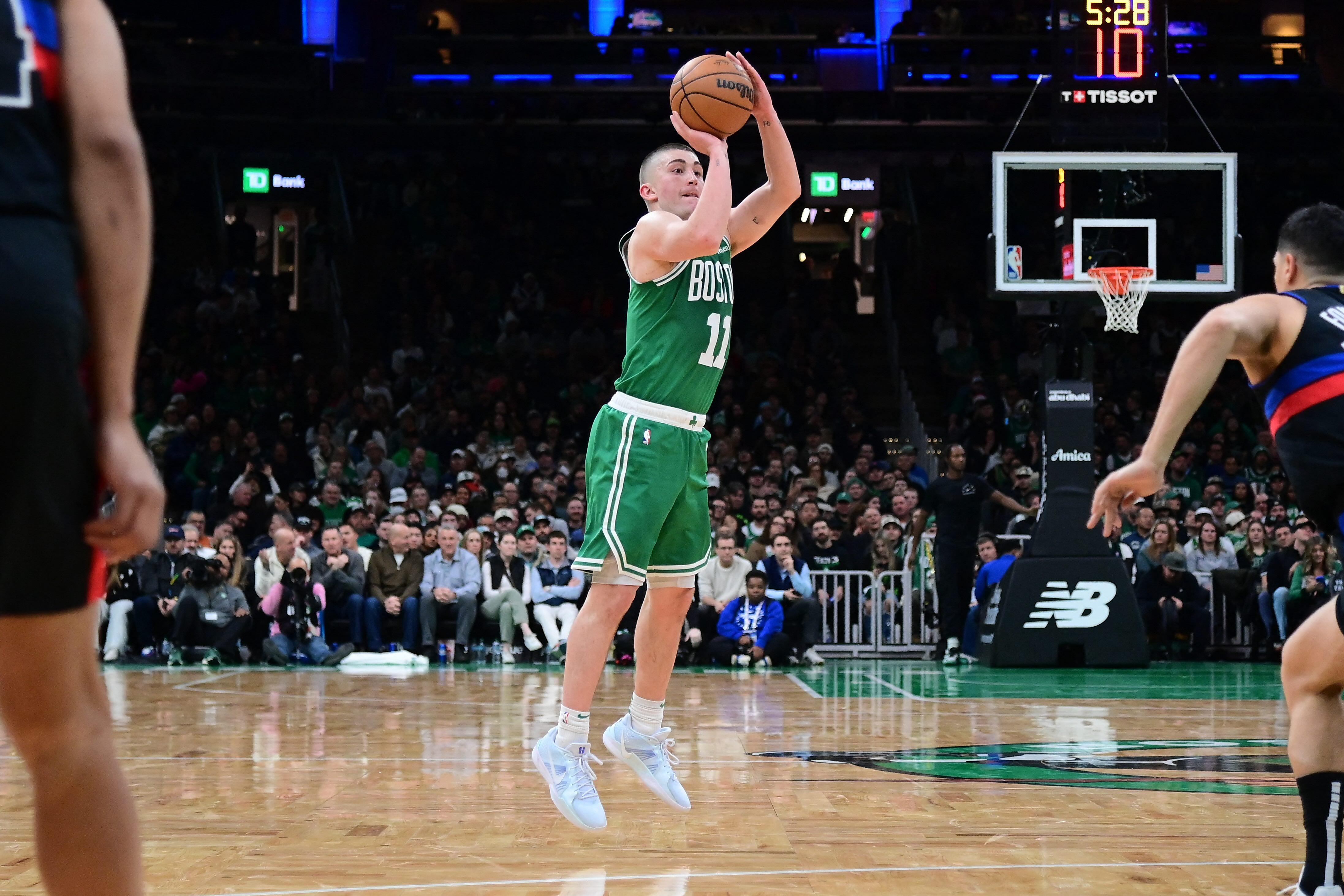 NBA: Payton Pritchard leads short-handed Celtics past Pistons | GMA News Online