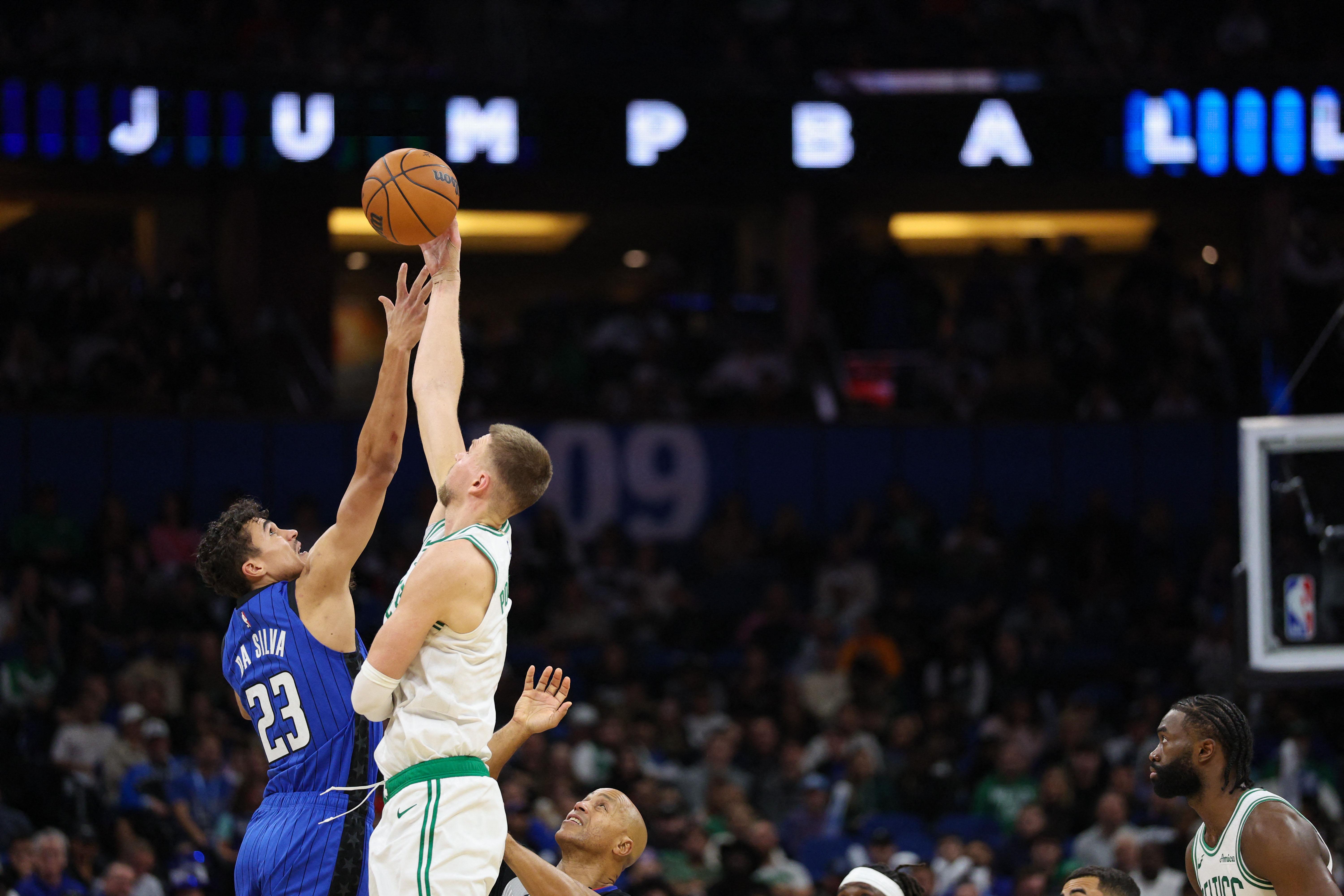 NBA: Short-handed Magic fend off Jaylen Brown, Celtics | GMA News Online