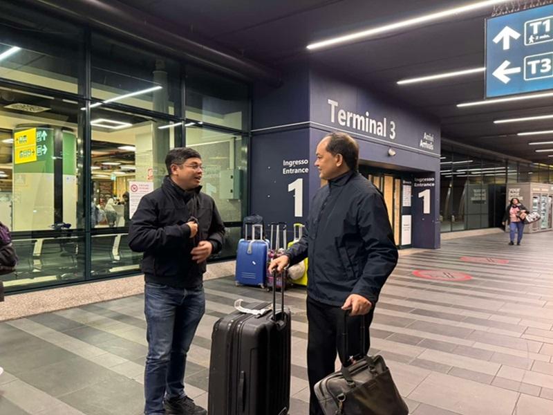 Cardinal-designate Pablo David arrives in Rome, Italy | Photos | GMA ...