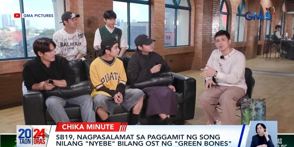 SB19 thankful that 'Nyebe' is official soundtrack of ‘Green Bones ...