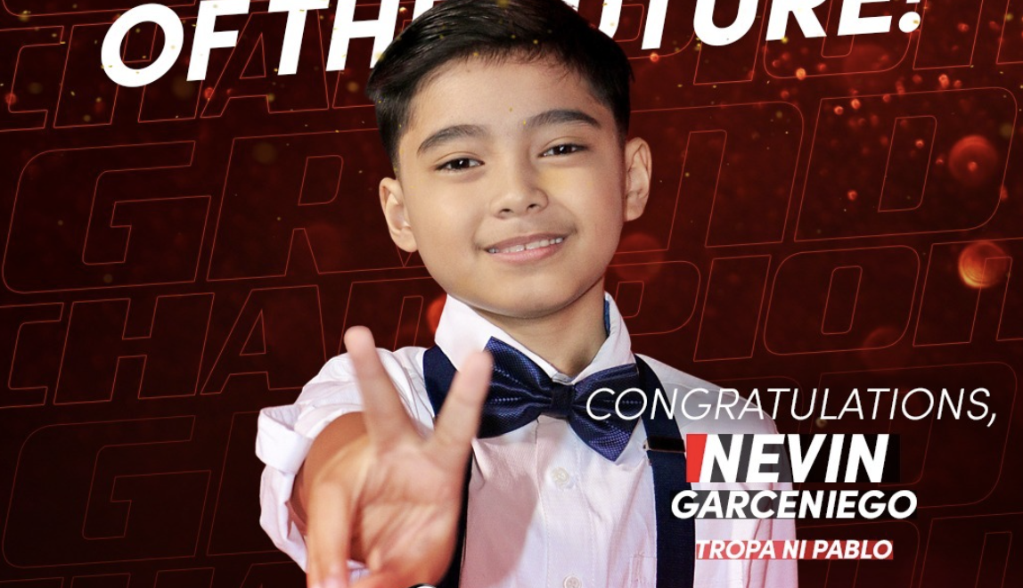 Nevin Garceniego of Tropa ni Pablo wins ‘The Voice Kids’ | GMA News Online