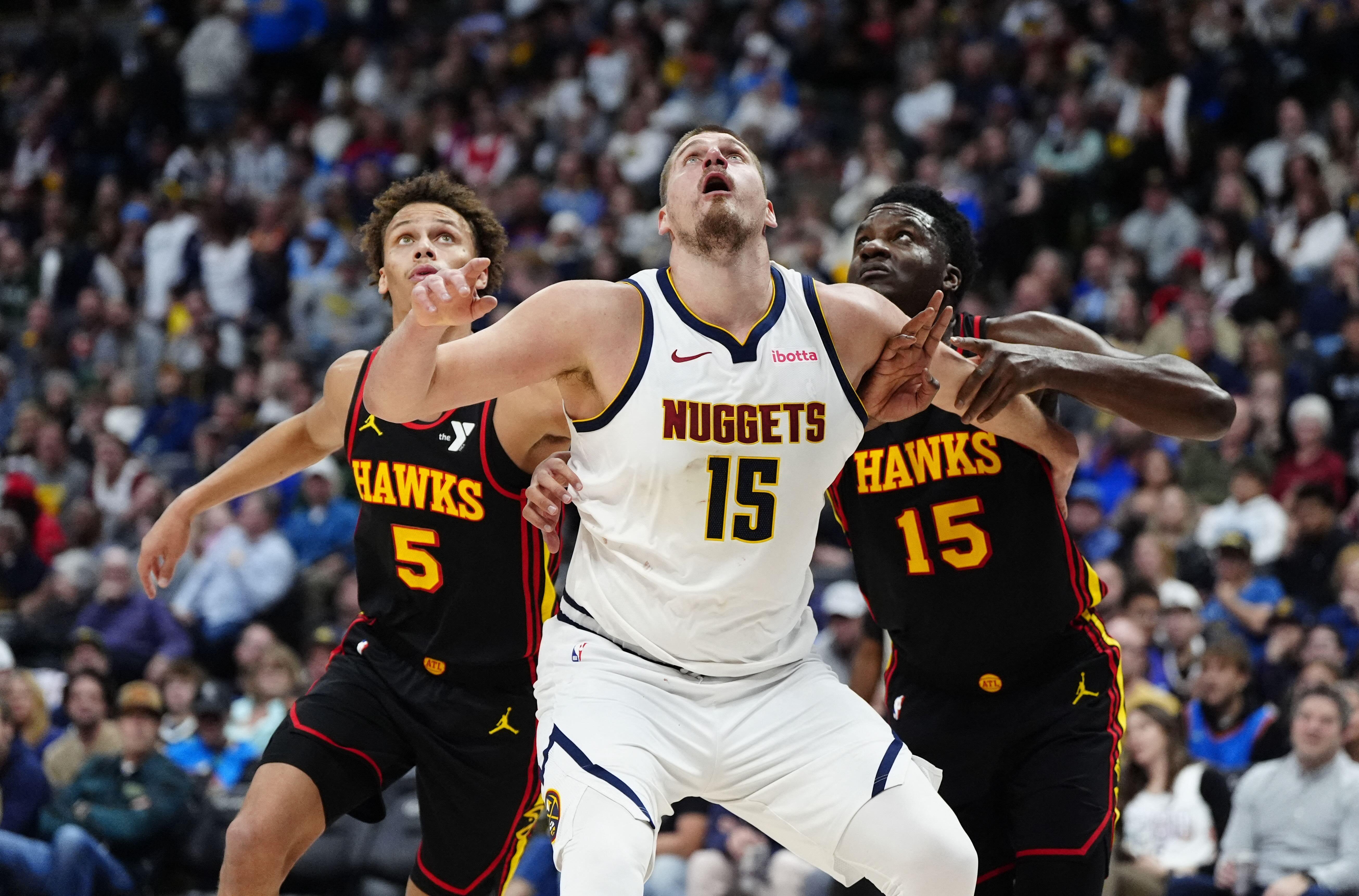 NBA: Nikola Jokic strikes again as Nuggets dispose of Hawks | GMA News ...