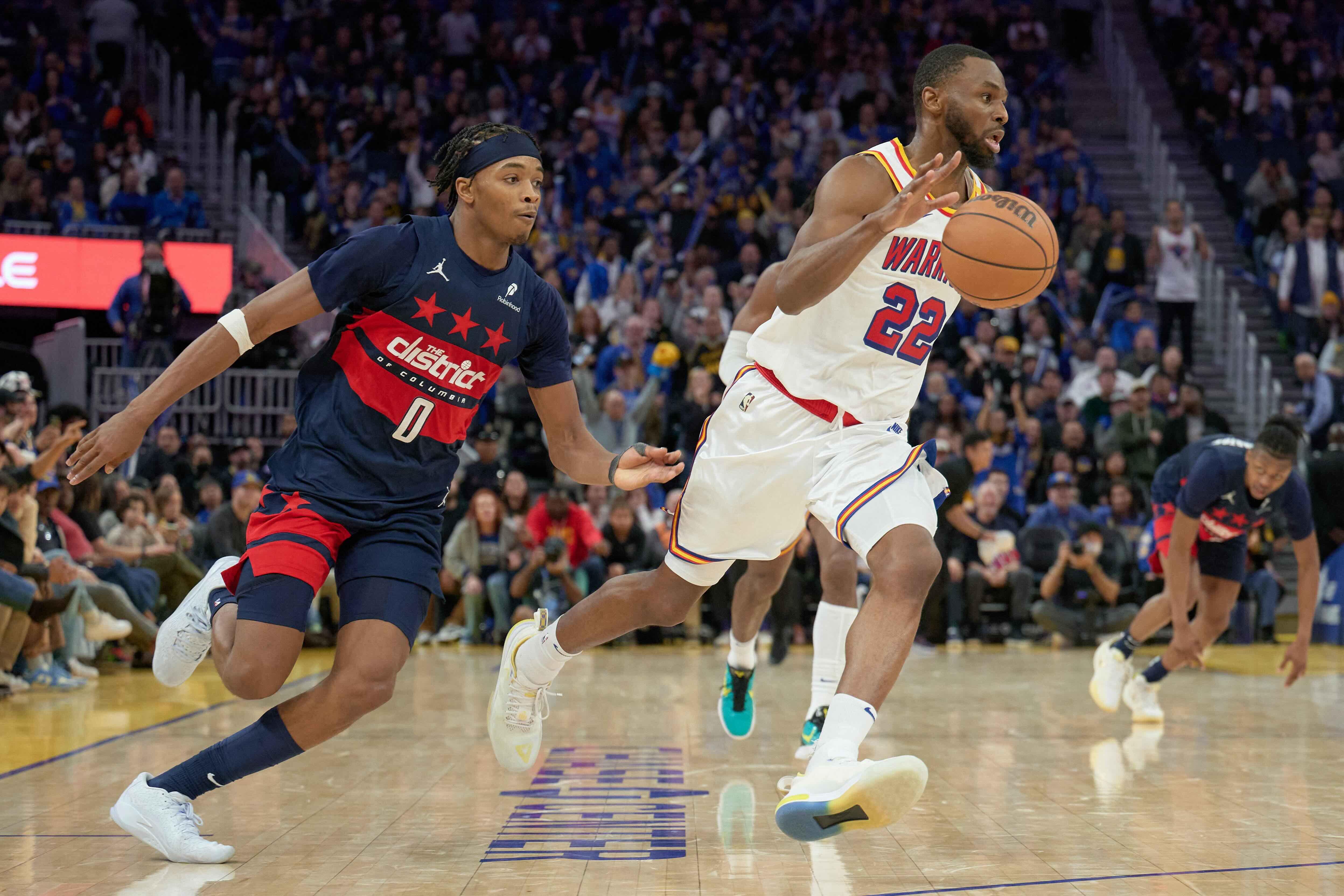 NBA: Andrew Wiggins pours in 31 as Warriors defeat Wizards | GMA News ...