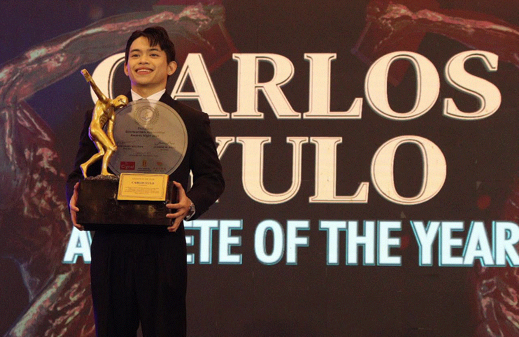 Two-time Olympic gold medalist Carlos Yulo gets PSA’s 2024 Athlete of ...