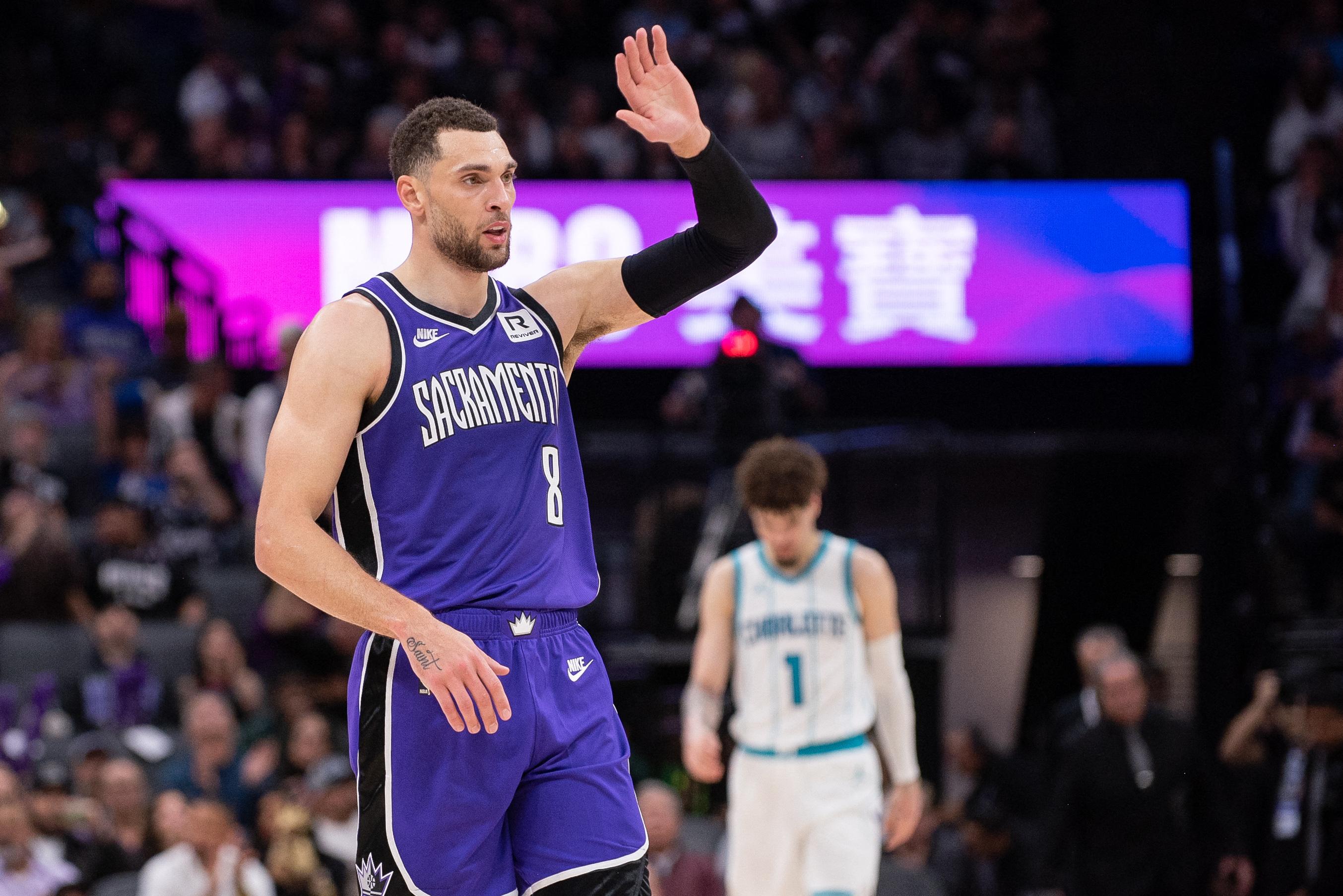 NBA: Zach LaVine logs season-high 42 to lead Kings' rout of Hornets | GMA News Online