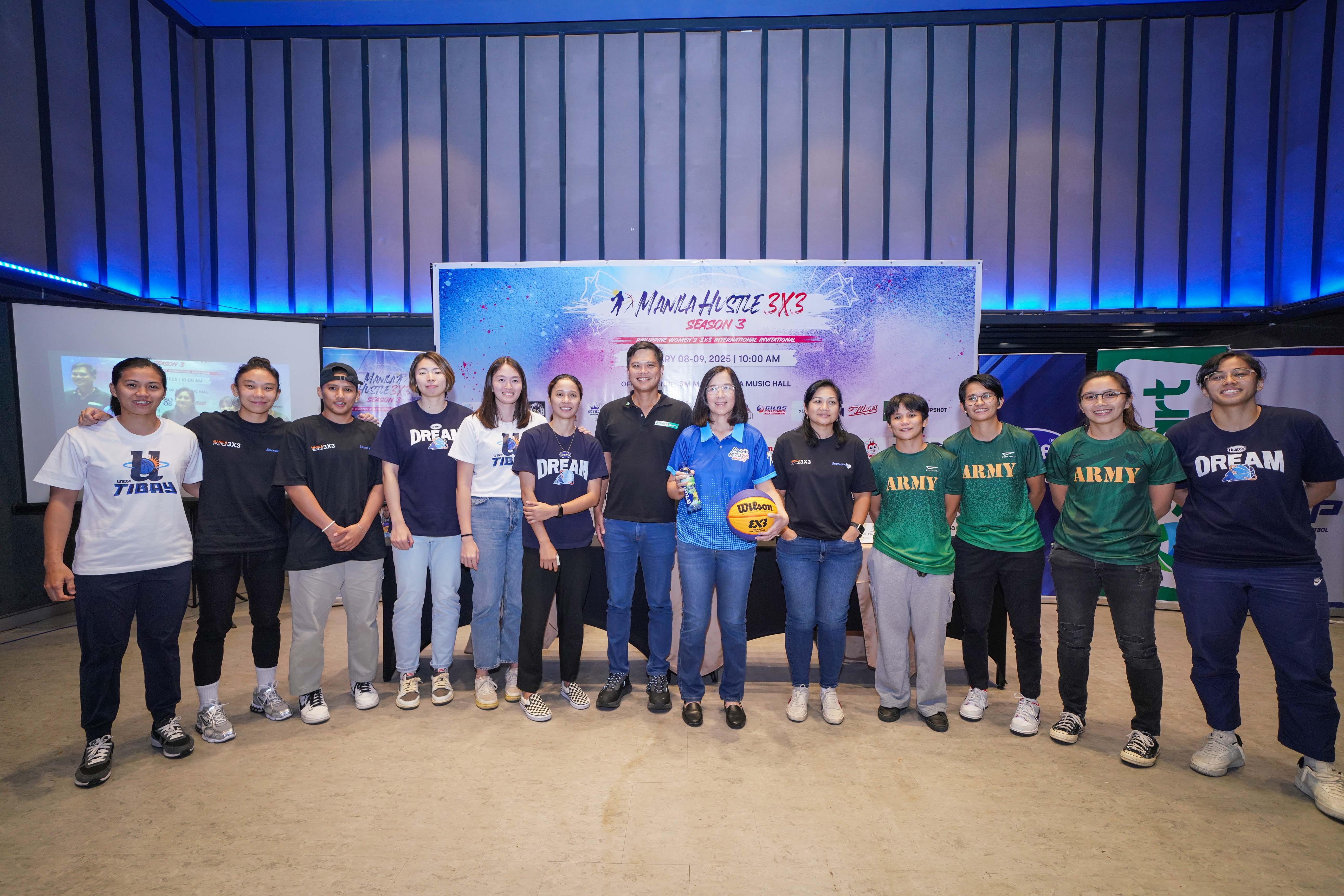 Gilas 3x3 teams, returning Zoos Tokyo banner Manila Hustle Season 3 ...