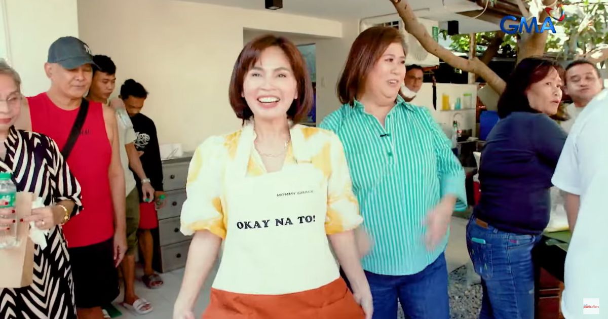 Mommy Grace Tanfelix receives ‘Okay na ‘to’ apron from KMJS | GMA News ...