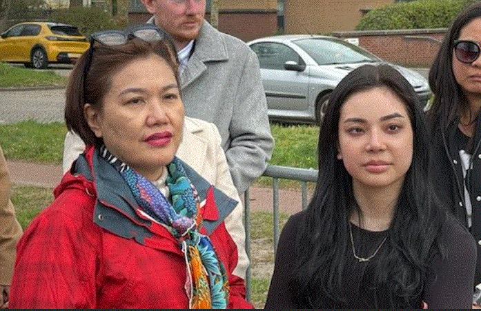 Kitty, Honeylet arrive in The Hague to visit Duterte | GMA News Online