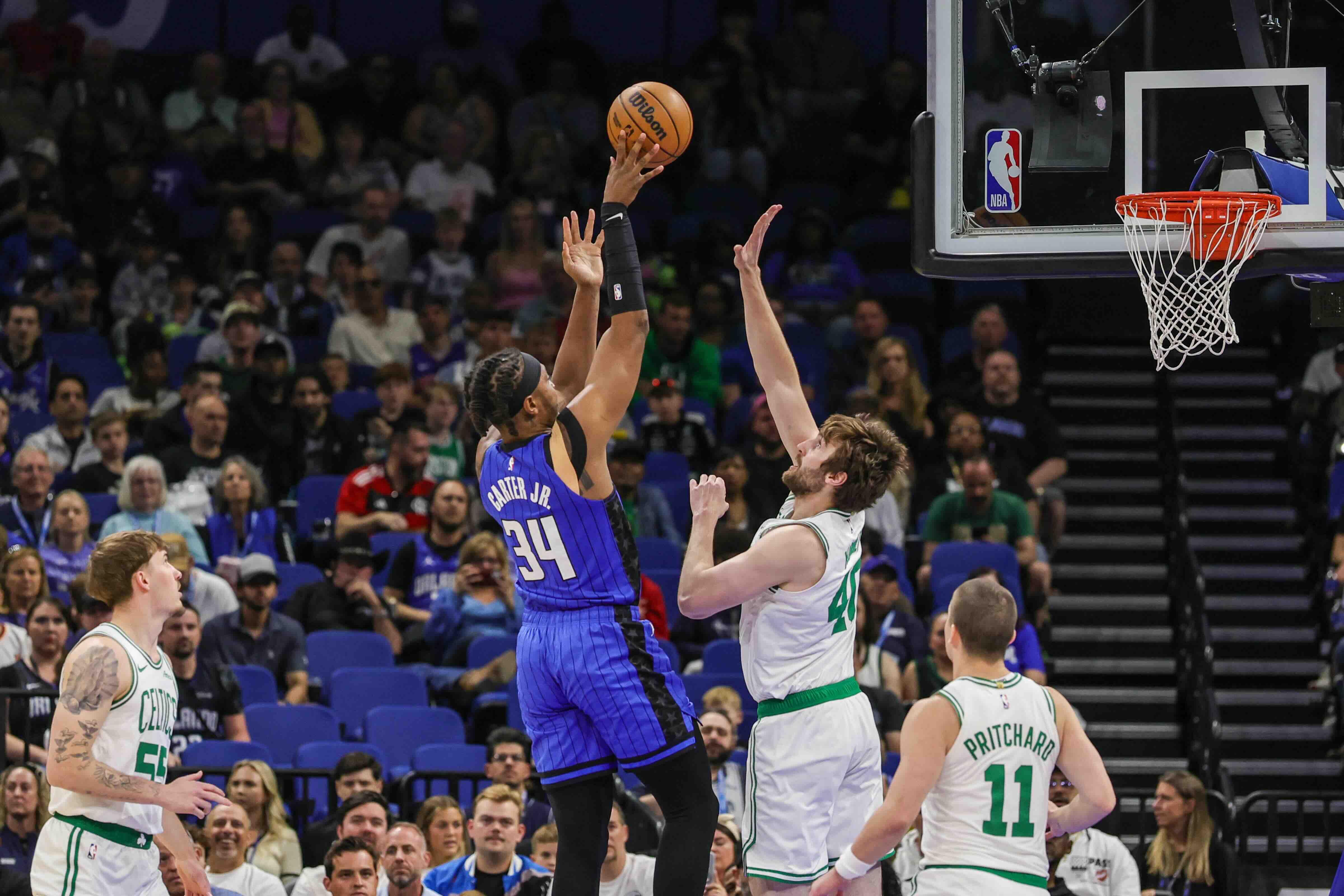 NBA: Magic clinch No. 7 seed with easy win over shorthanded Celtics | GMA News Online