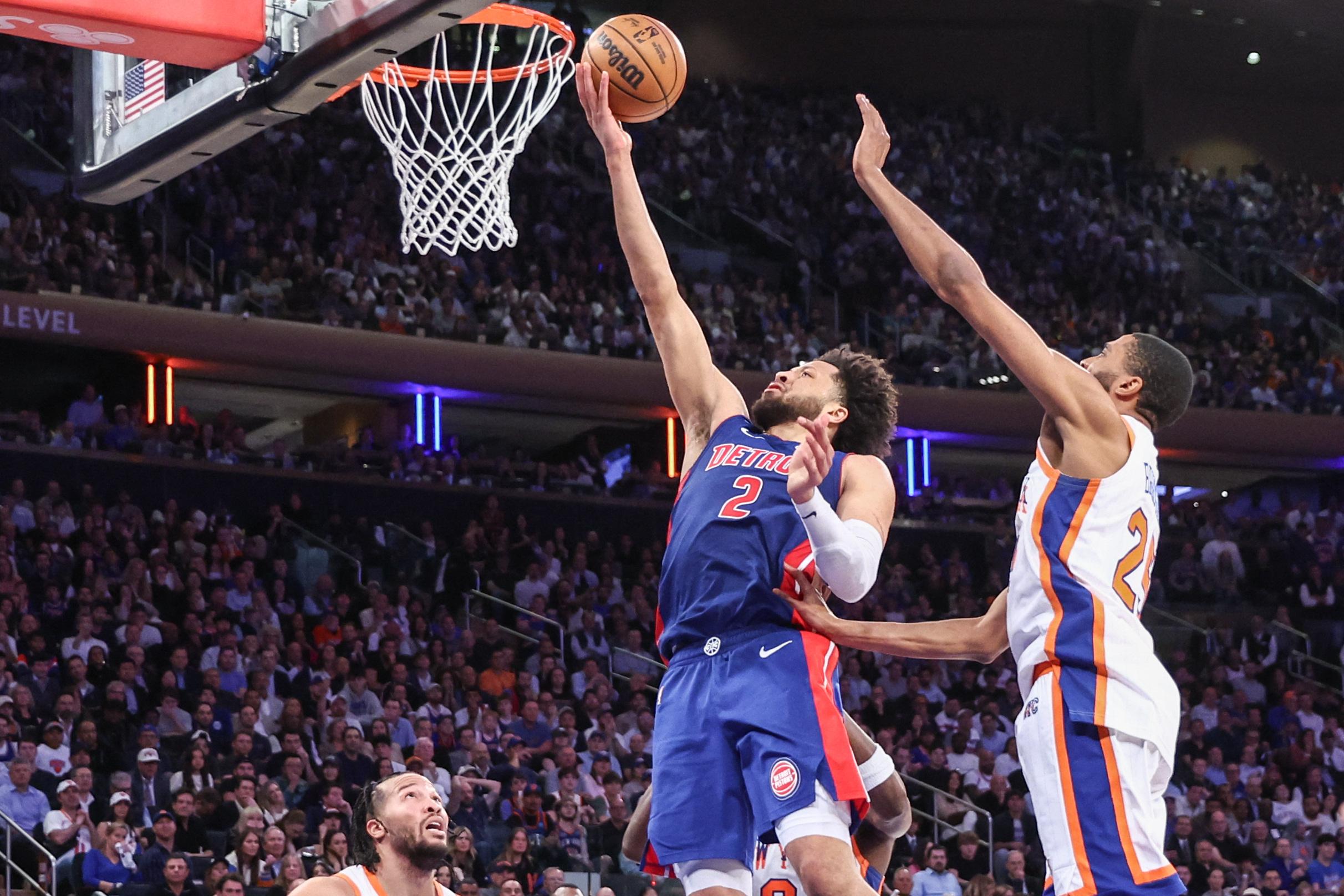 NBA: Led by Cade Cunningham, Pistons edge Knicks to stay alive | GMA News Online