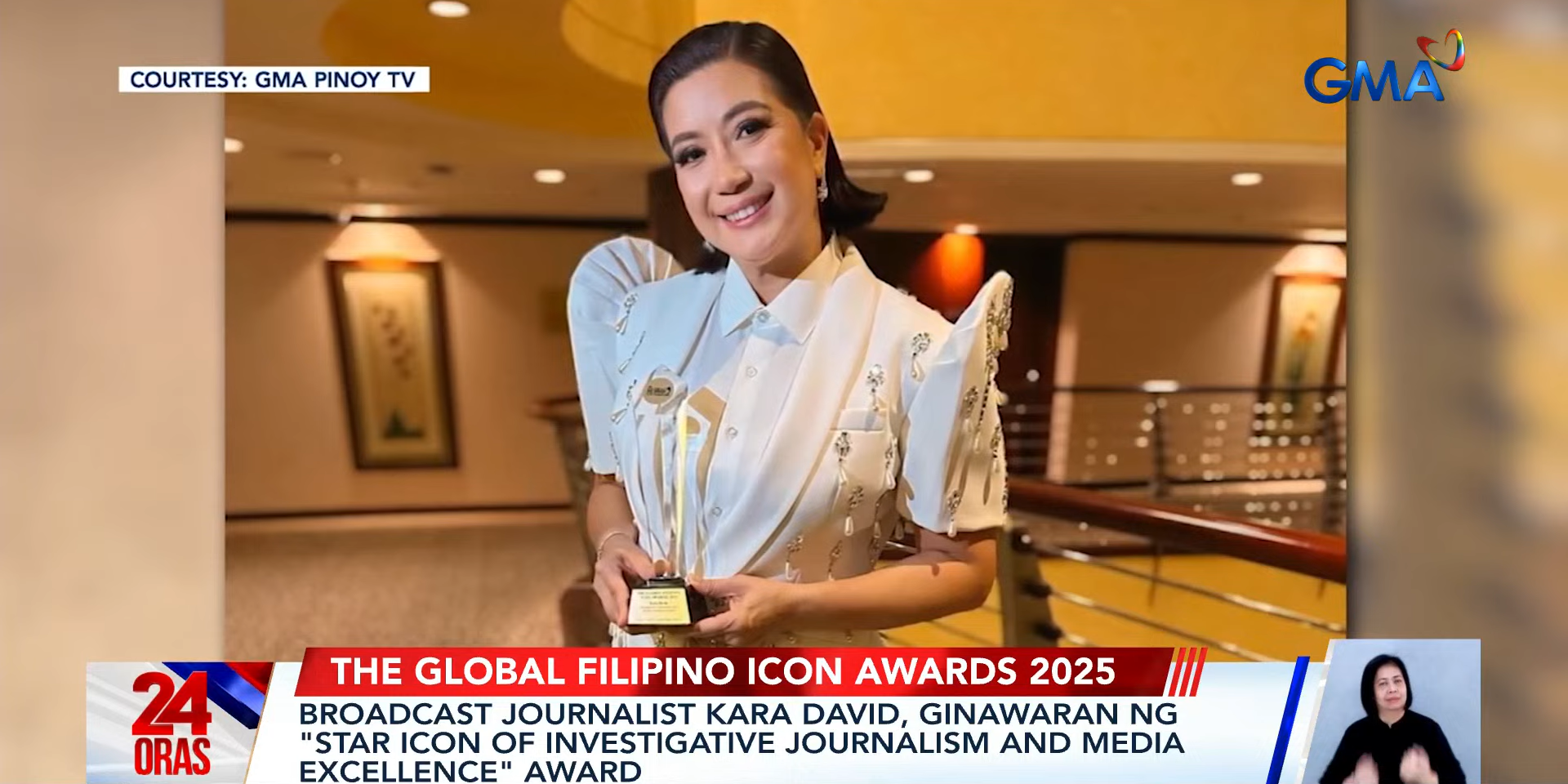 Kara David recognized as Star Icon for Investigative Journalism and ...