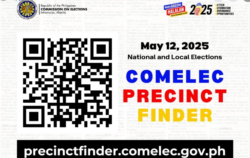 Comelec opens online precinct finder for Eleksyon 2025 | GMA News Online