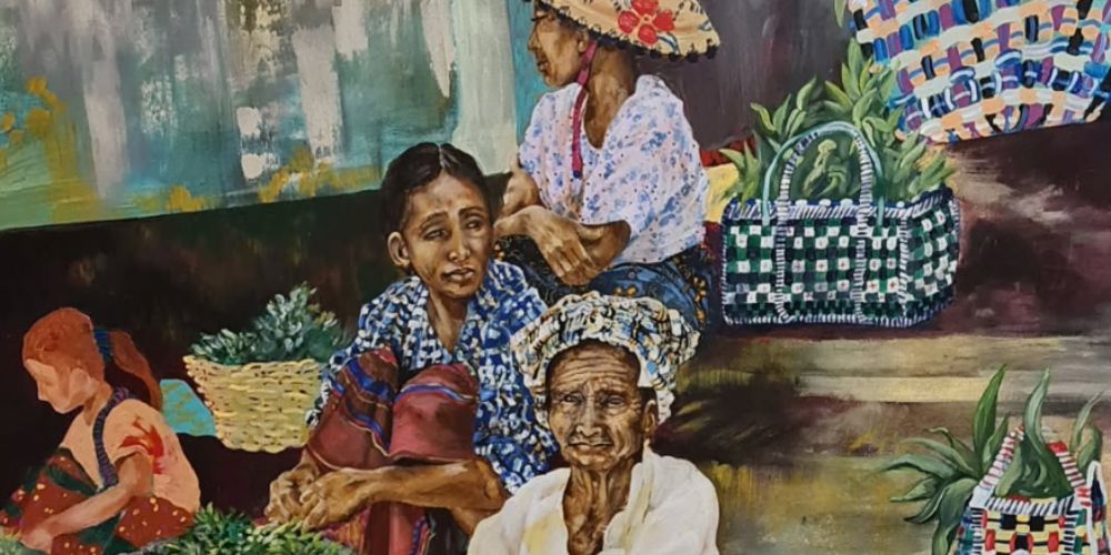 Solenn Heussaff creates art inspired by Myanmar street vendors | GMA ...
