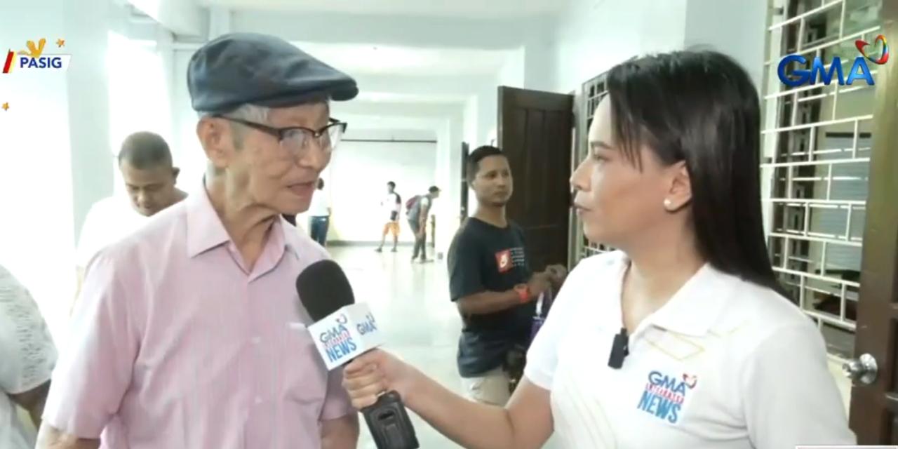 101-year-old man casts vote in Pasig City | GMA News Online