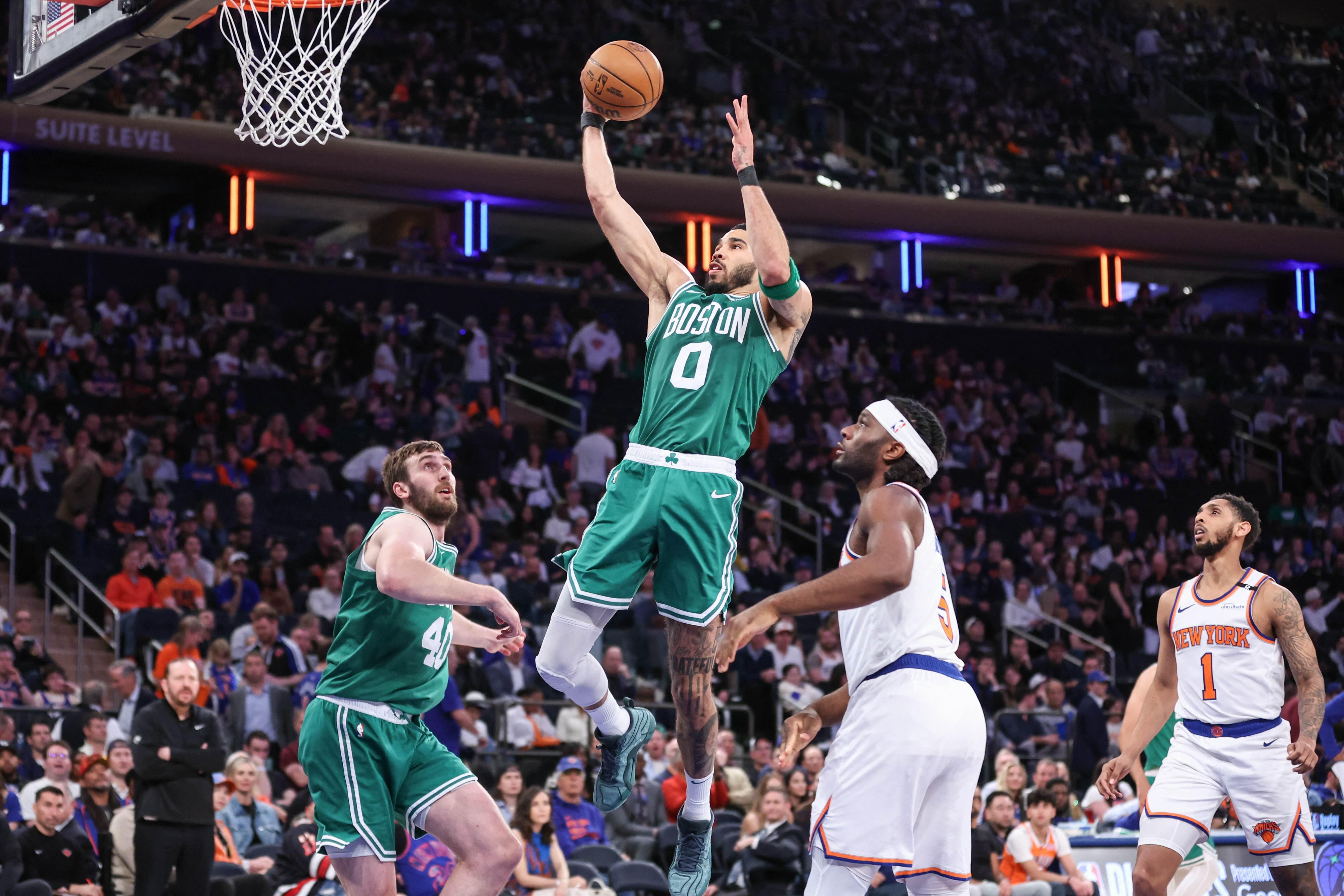 NBA: Celtics trounce Knicks, cut series deficit to 2-1 | GMA News Online