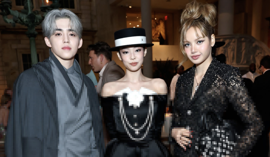 Met Gala 2025: S.Coups of Seventeen poses for snap with Blackpink’s Jennie, Lisa | GMA News Online