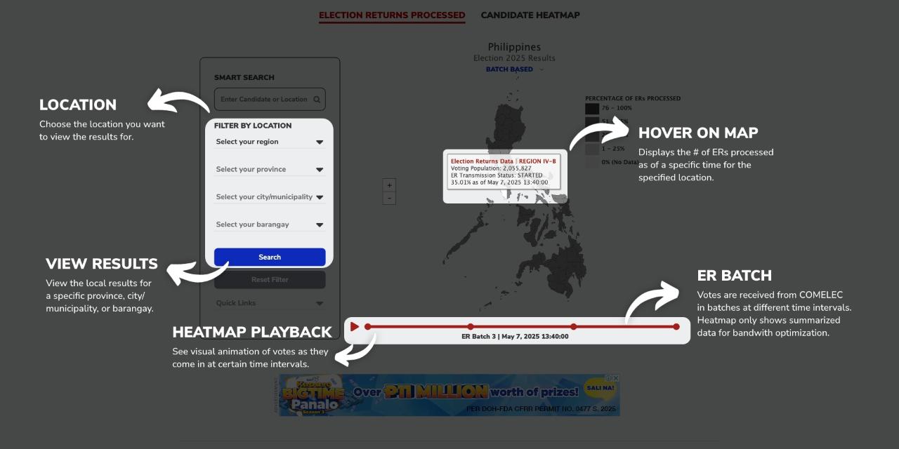 Here’s how to monitor the election results through GMA News Online’s Eleksyon 2025 site | GMA ...