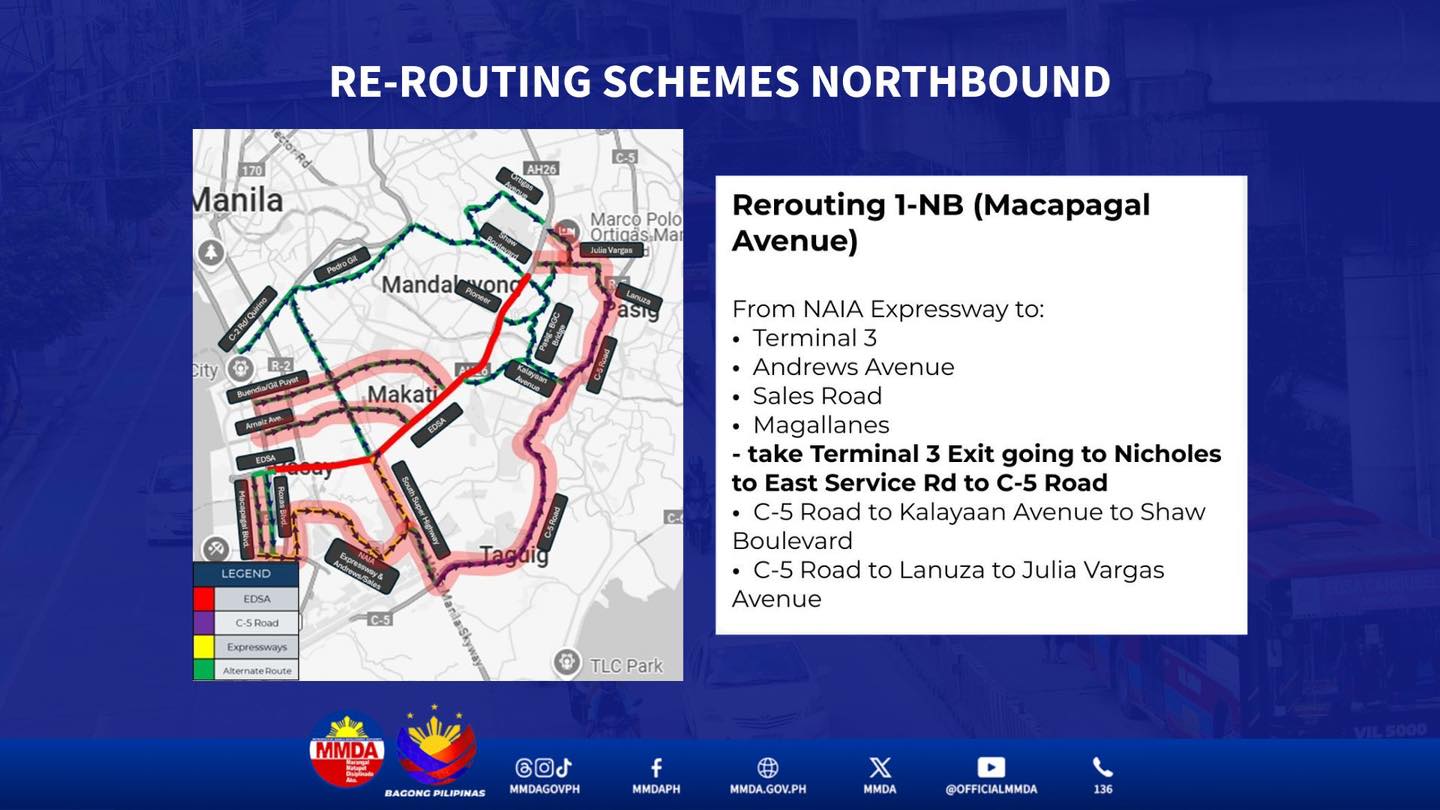 MMDA releases list of alternate routes ahead of EDSA rehab | GMA News ...
