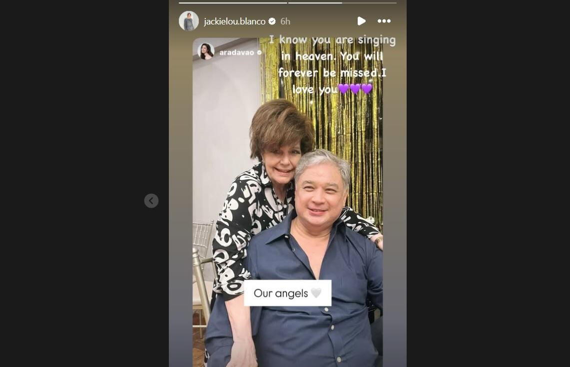 Jackie Lou Blanco on Ricky Davao's death: 'You will forever be missed. I love you' | GMA News Online