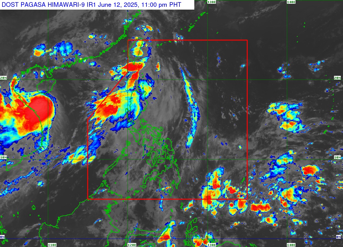 LPA inside PAR becomes 'Auring', 1st tropical depression of 2025 | GMA News Online