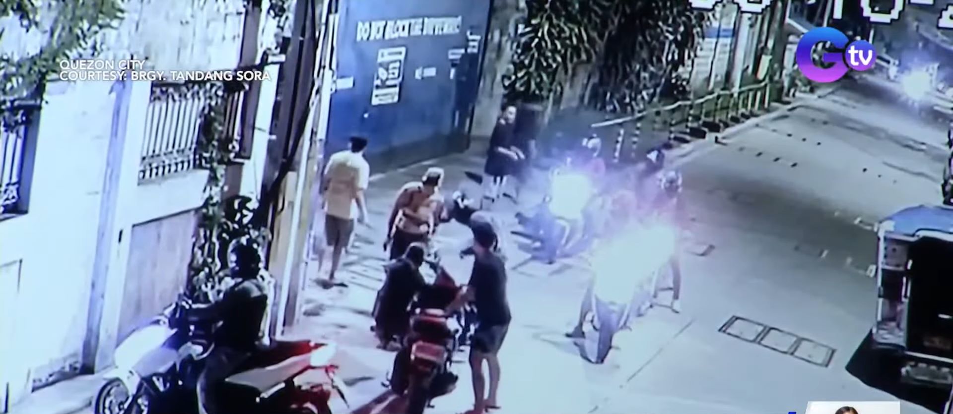 Motorcycle taxi rider at angkas, tumilapon nang mabangga ng naka-motorsiklong menor de edad ...