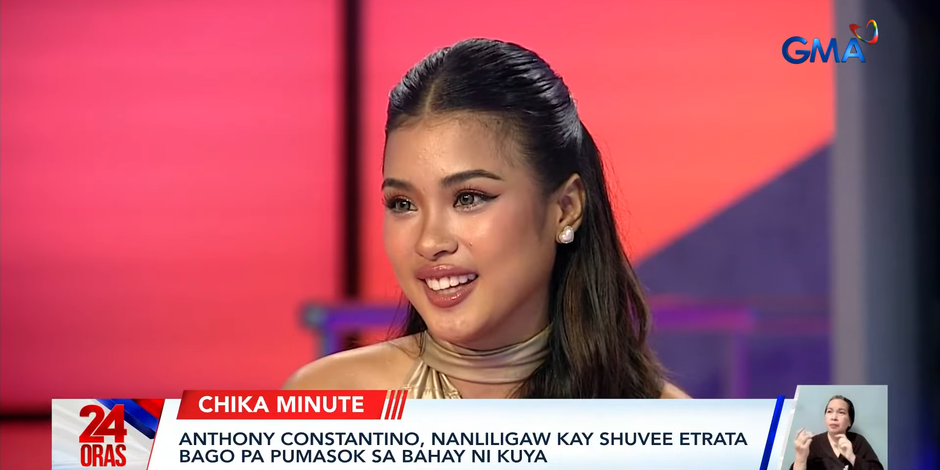 Shuvee Etrata reveals Anthony Constantino has been courting her even before she entered 'Pinoy ...